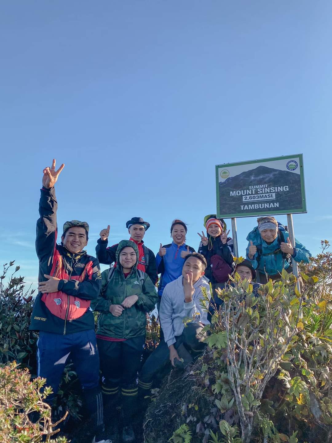 Gunung Sinsing ketiga tertinggi – Selak-Selak