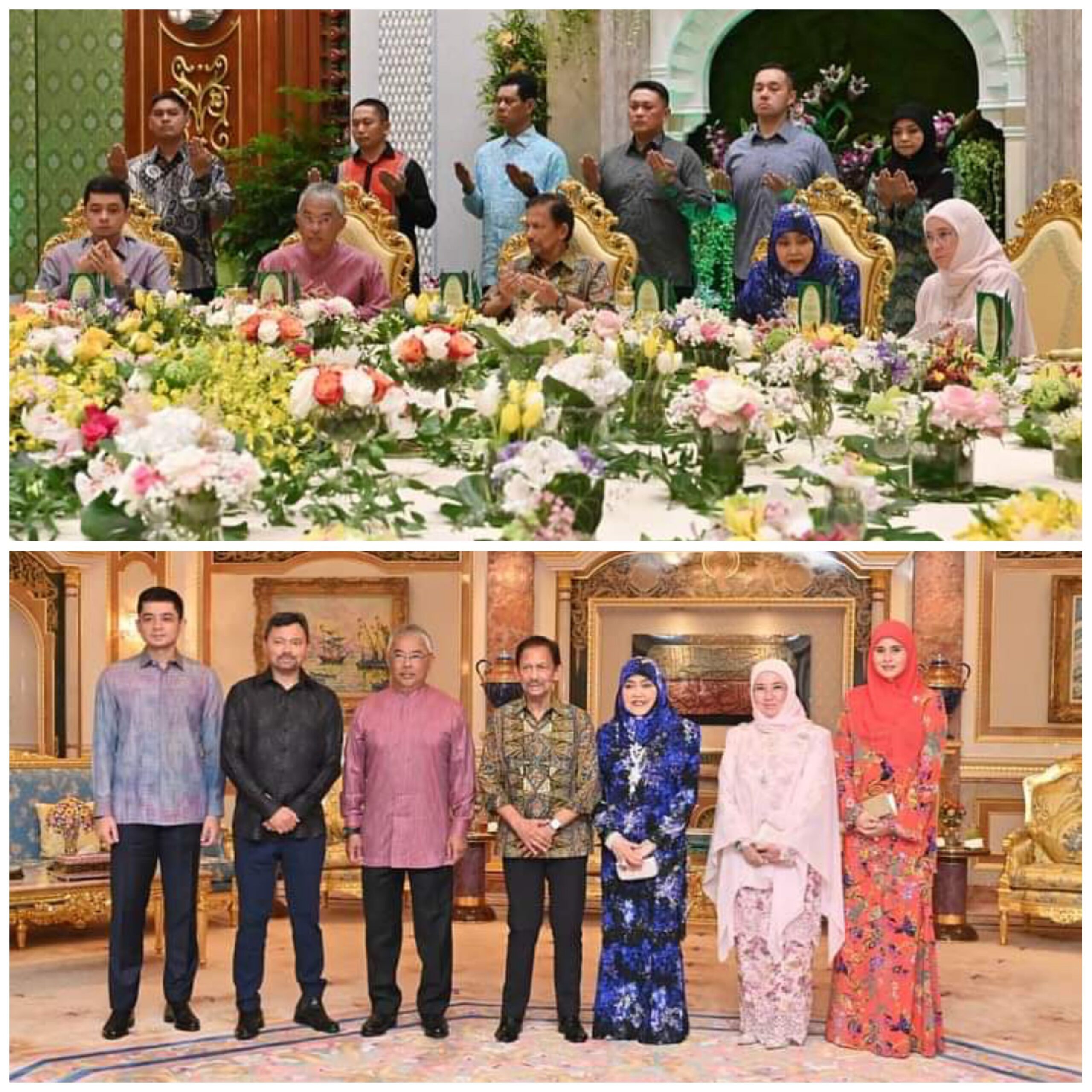 Santapan malam di Istana Nurul Iman – Selak-Selak