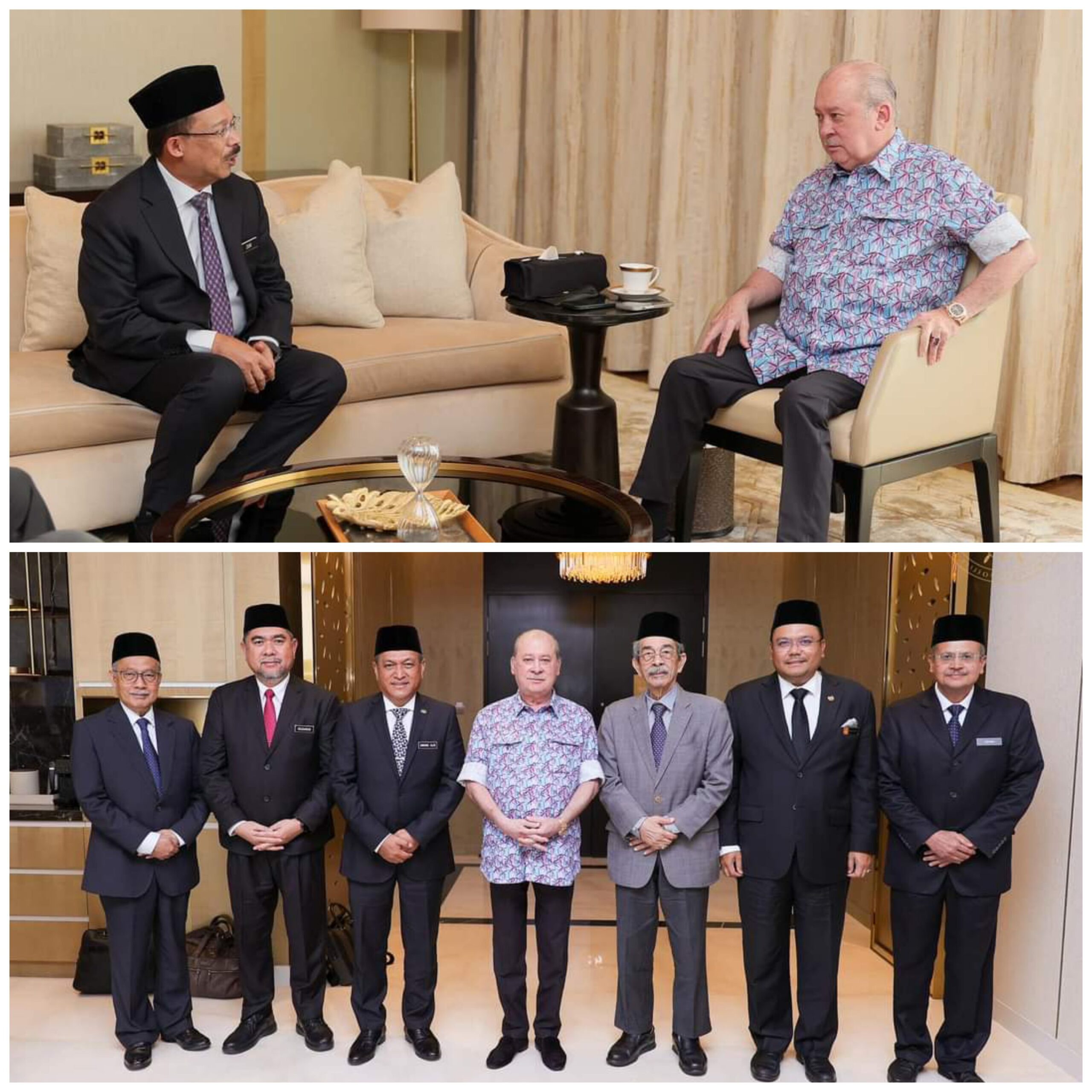 Terima menghadap Jawatankuasa Majlis Rasmi Kerajaan – Selak-Selak