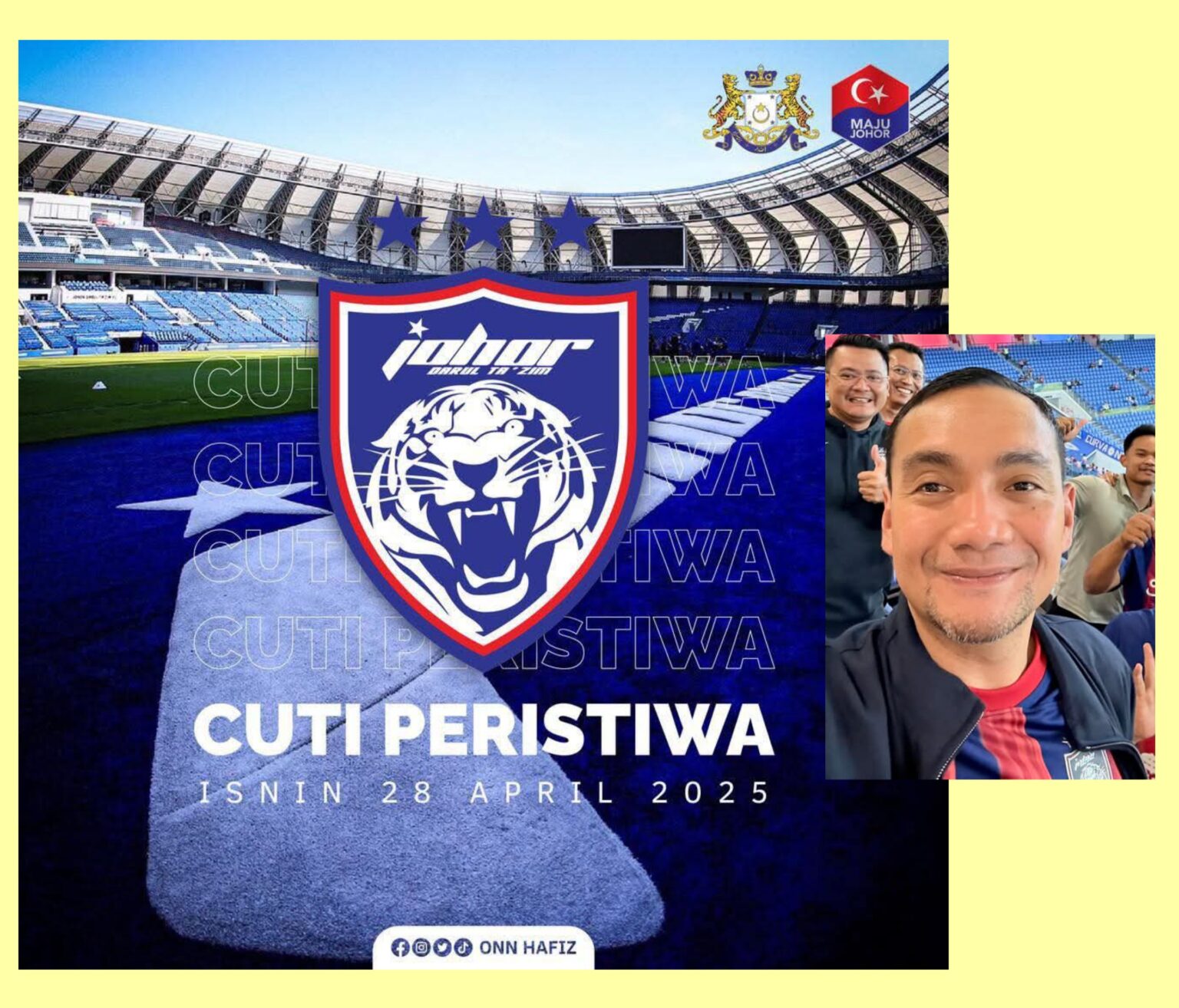Johor cuti peristiwa 28 April – Selak-Selak