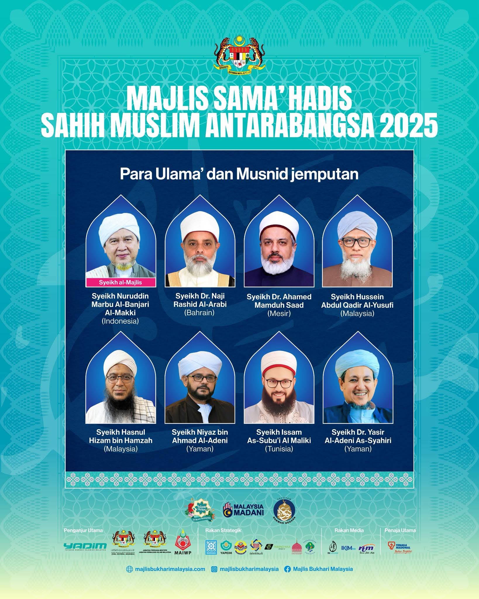 Syarahan umum Majlis Sama’ Hadis Sahih Muslim – Selak-Selak