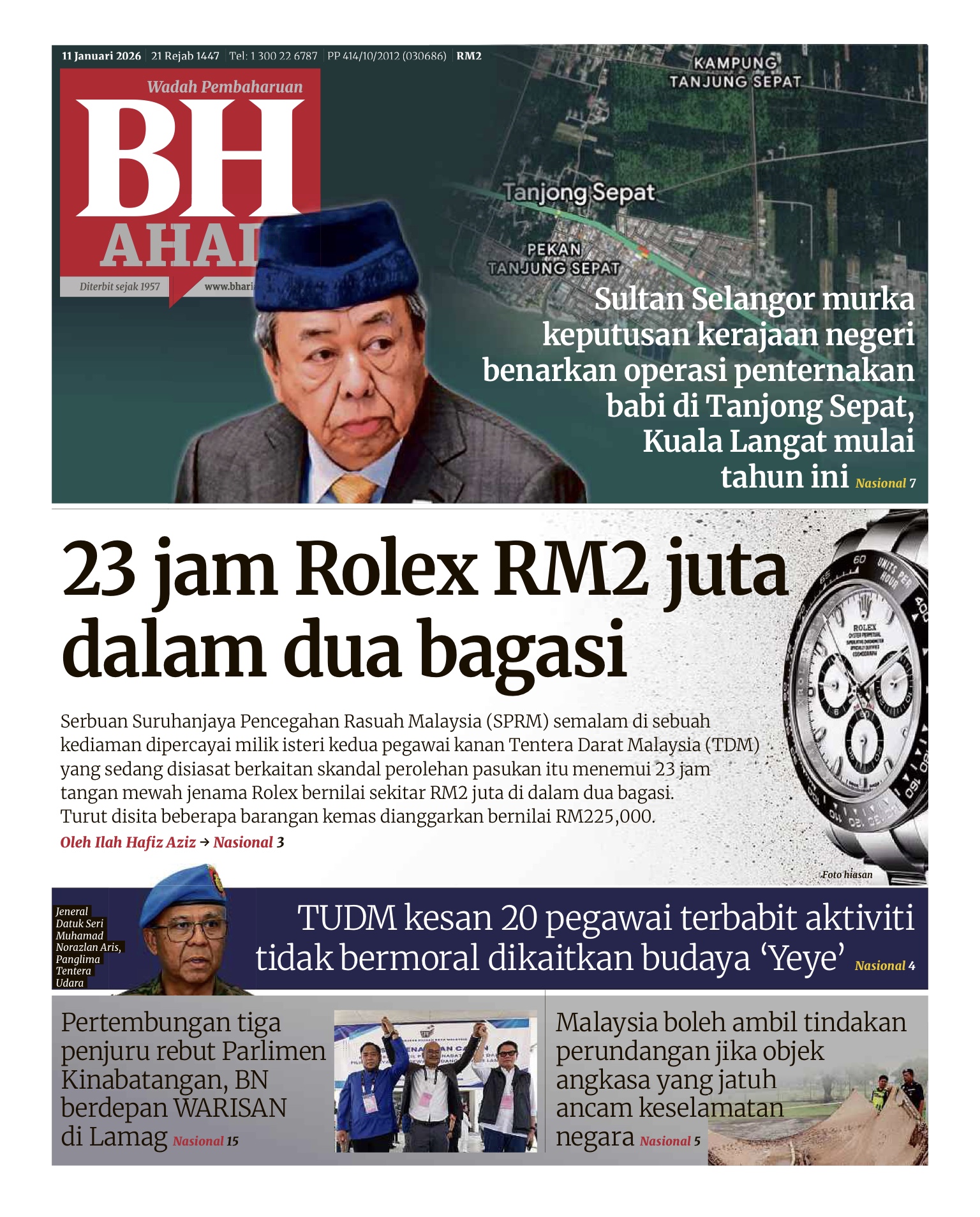 Media Hari Ini Ahad 11.01.2026 – Selak-Selak